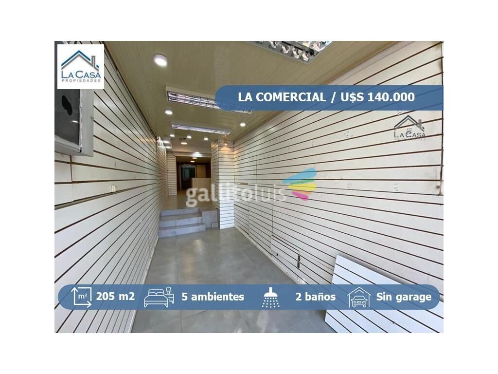 Venta De Local Comercial Y Casa En La Comercial